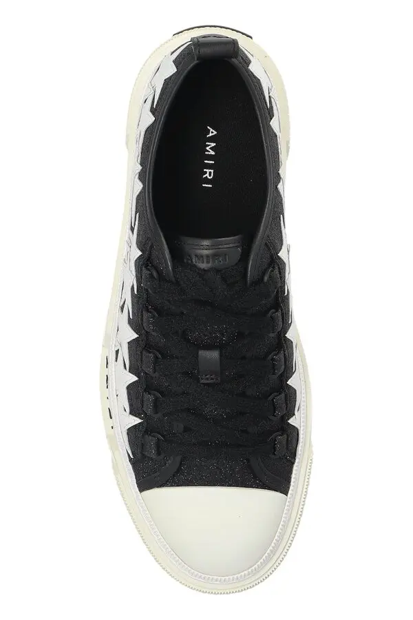 Amiri Glitter Stars Court Low Sneakers