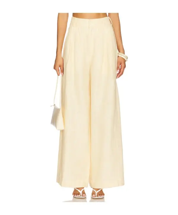 Posse Parker Pleated Palazzo Pants