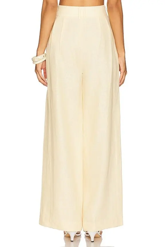Posse Parker Pleated Palazzo Pants