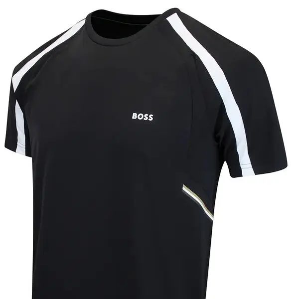 Hugo Boss Logo-print Panelled T-shirt