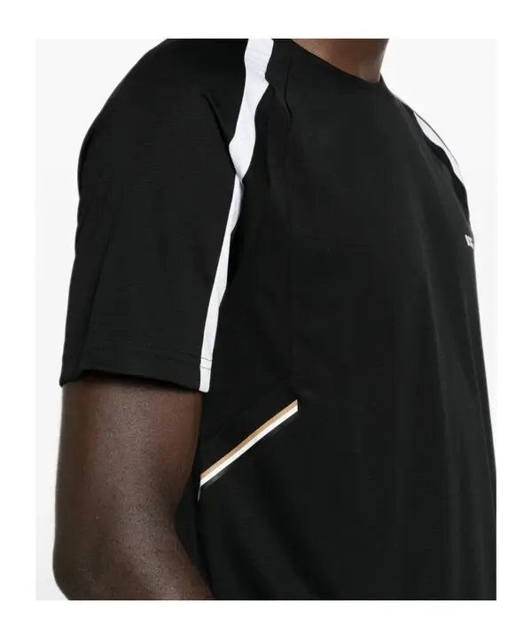 Hugo Boss Logo-print Panelled T-shirt