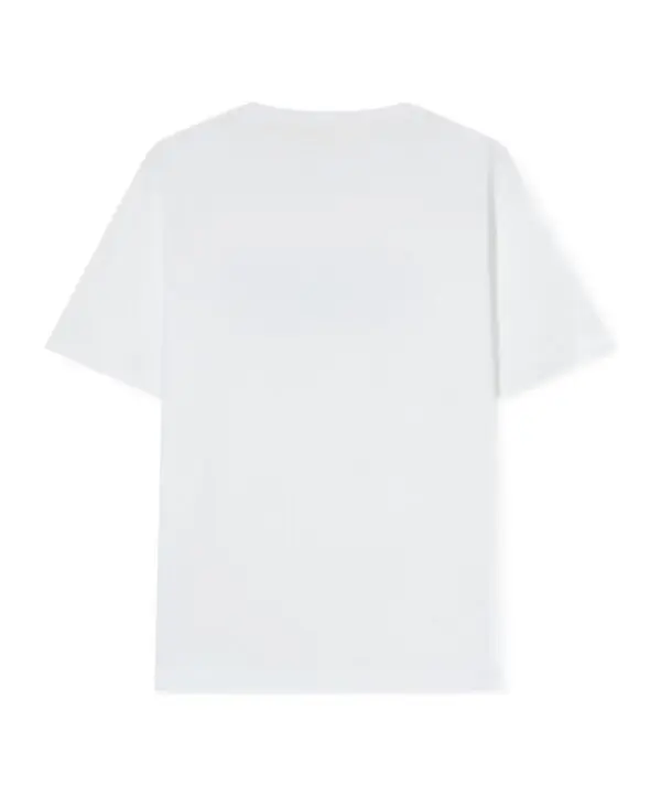 Off-White Big Bookish Stamp Cotton T-shirt - White