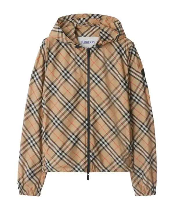 Burberry Check Salcombe Hooded Jacket