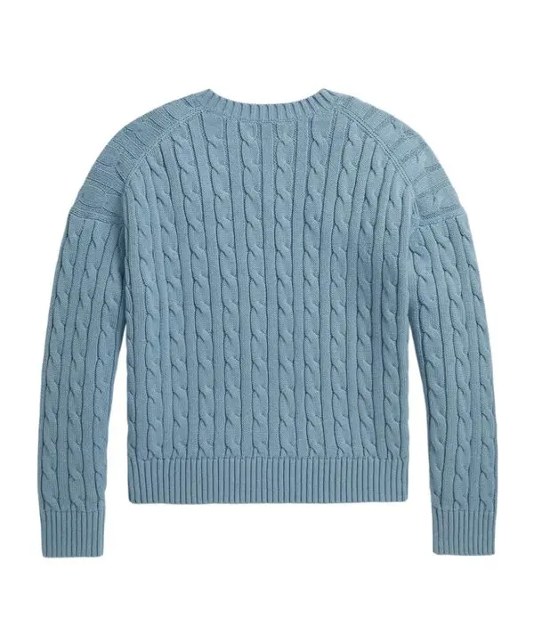 Polo Ralph Lauren Cable-knit V-neck Sweater
