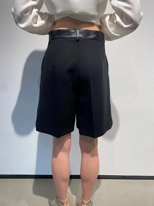 Max Mara Belt Loop Shorts