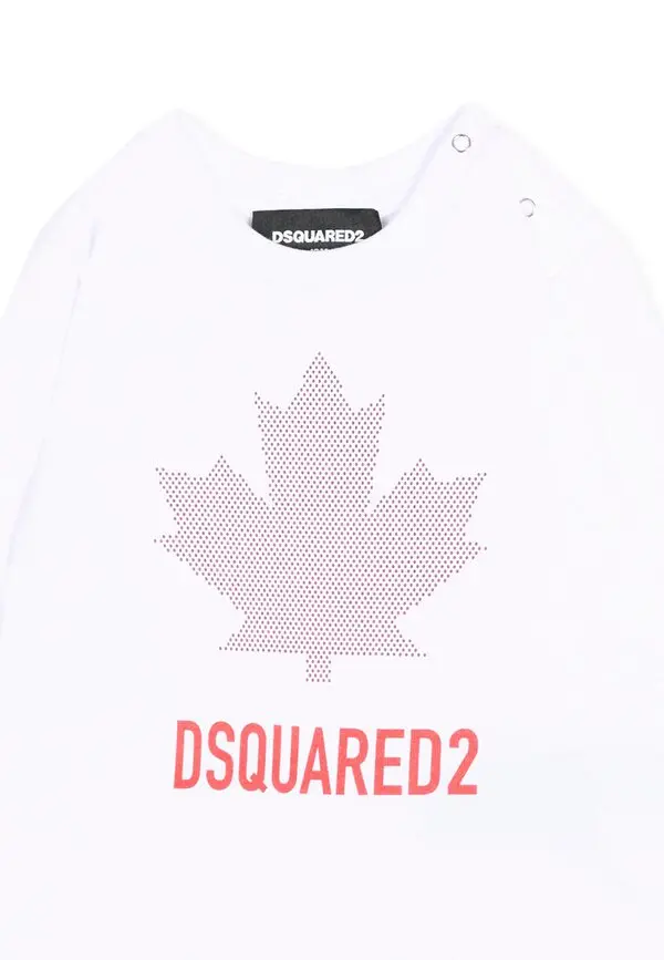 Dsquared2 Maple Logo Long-sleeve T-shirt