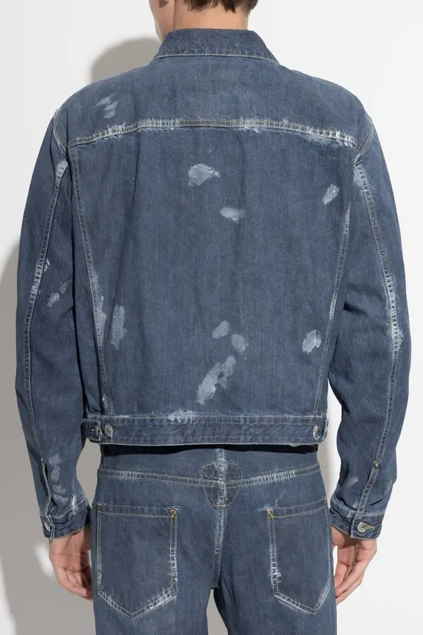 Dsquared2 Vintage-effect Denim Jacket