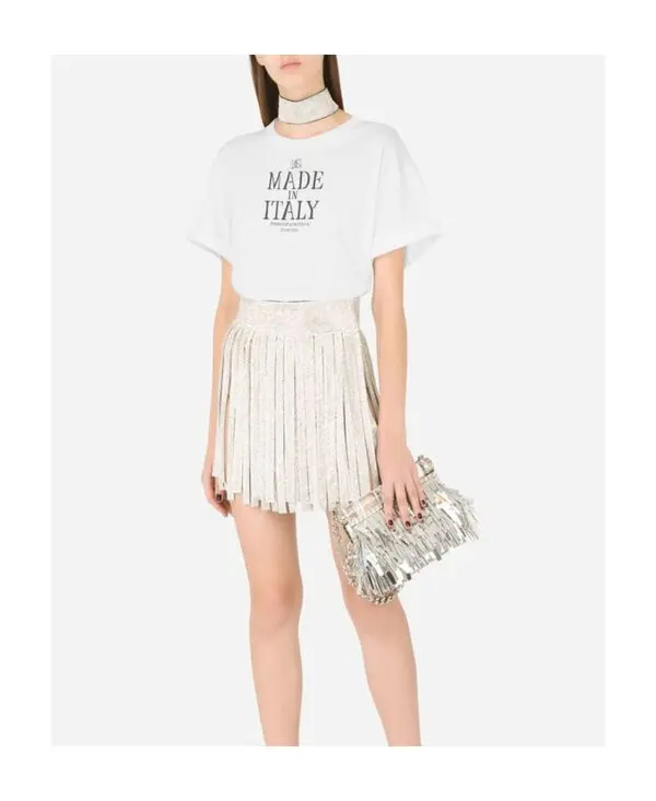Dolce & Gabbana Fringe Effect Clutch Bag