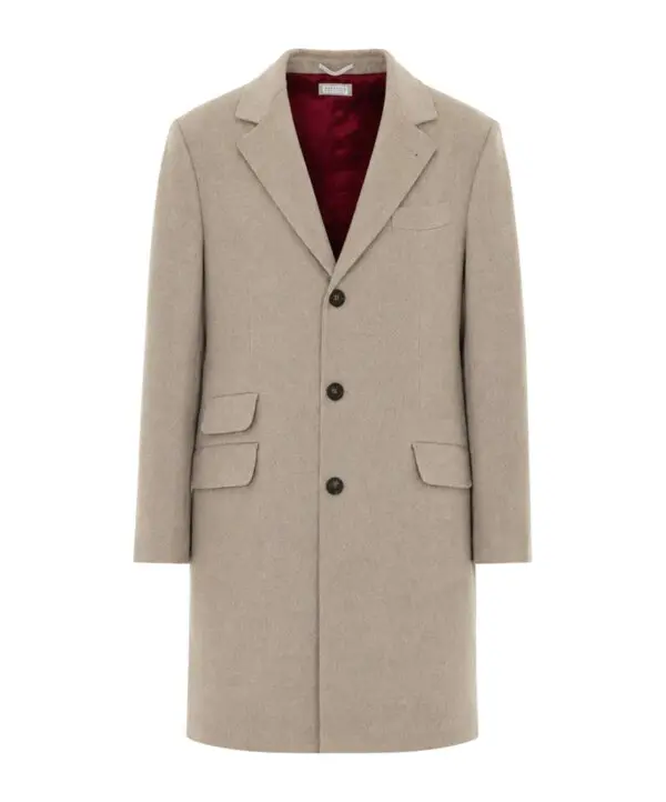 Brunello Cucinelli Single Breasted Button-up Coat