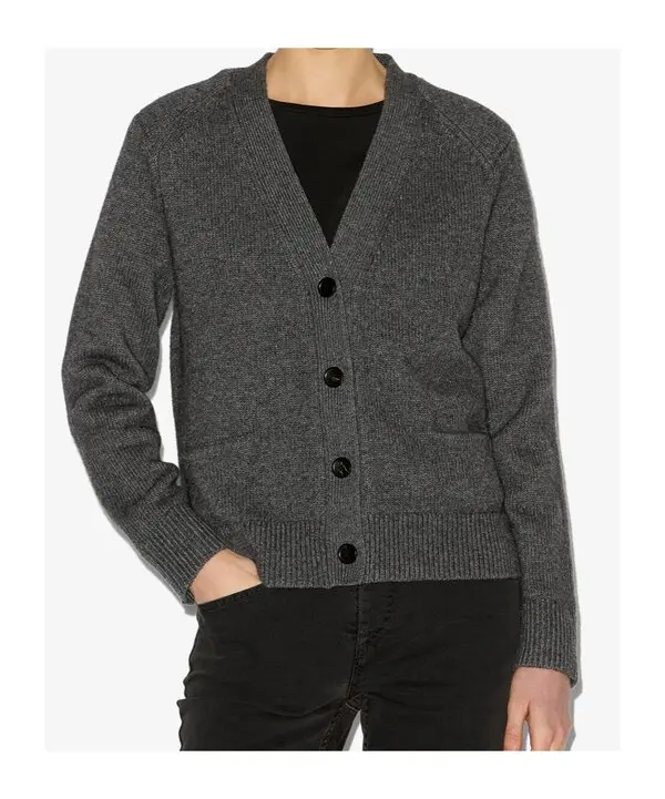 Isabel Marant Étoile Brat Cardigan - Anthracite