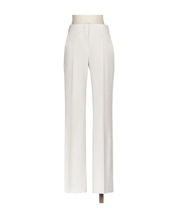Max Mara Pleat Detailed Straight Leg Pants
