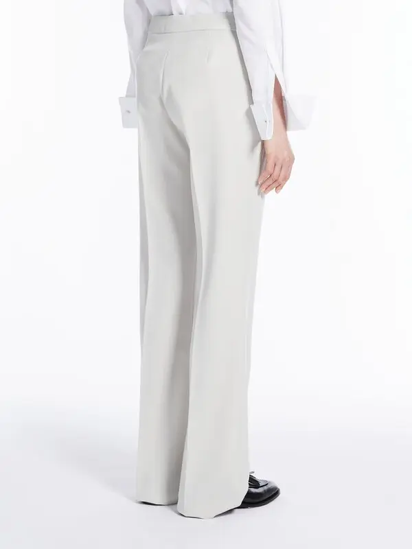 Max Mara Pleat Detailed Straight Leg Pants