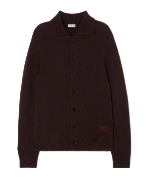 Burberry Cashmere Cardigan - Burnt Brown