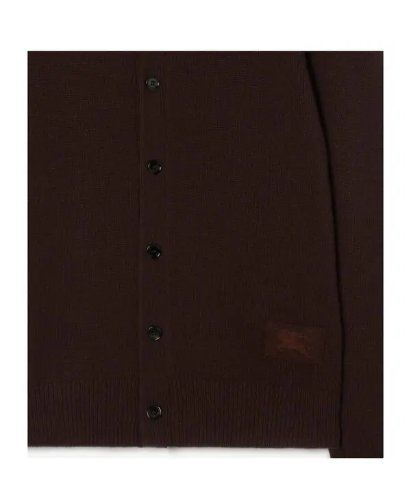 Burberry Channing Button-up Cardigan - Burnt Brown