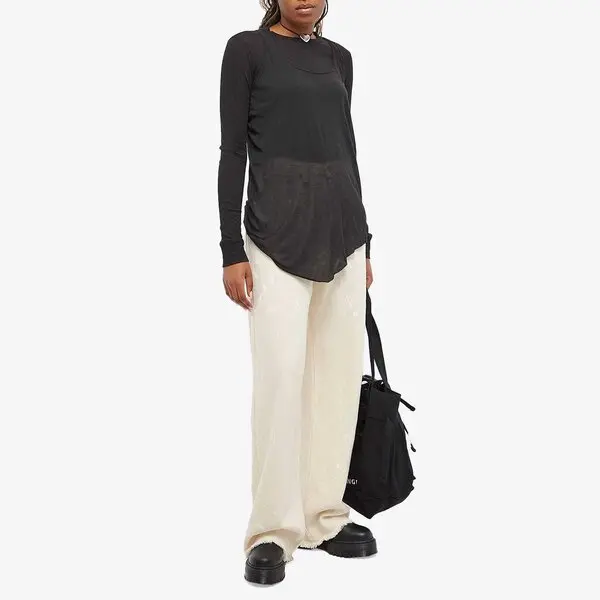 R13 D'arcy Paint-splatter High Waist Wide-leg Jeans