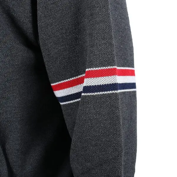Thom Browne 4-bar Zip-up Hoodie