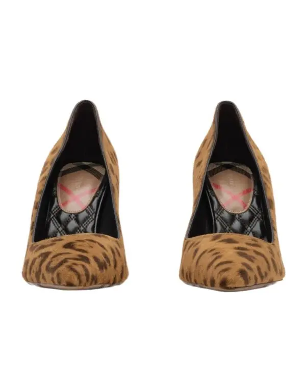 Burberry Leopard Print Dame High Pumps