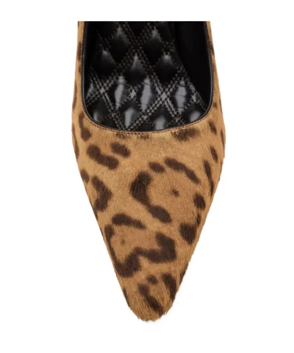 Burberry Leopard Print Dame High Pumps