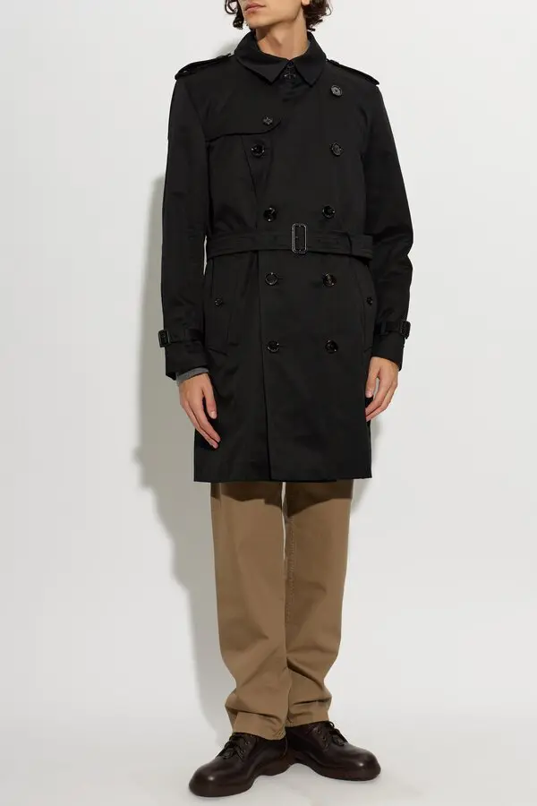 Burberry Wool Trench Coat ‘kensington