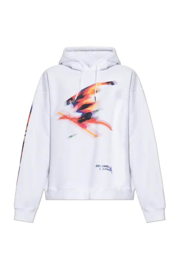 Dsquared2 Cotton Hooded Sweatshirt By