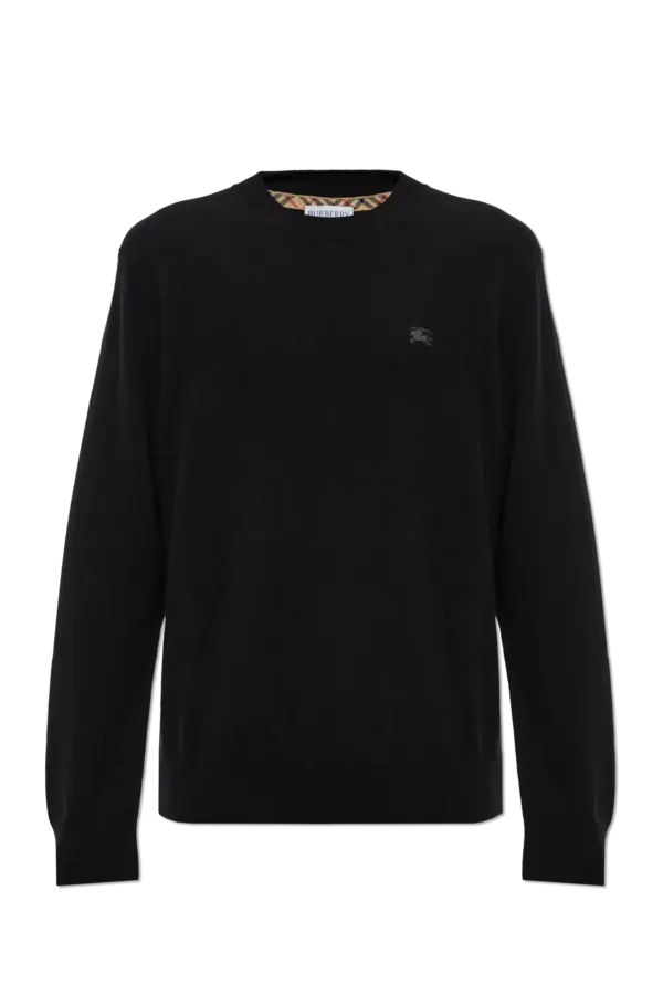Burberry Clifford" Cashmere Sweater - Black