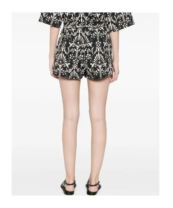 Pinko Bema Printed Drawstring Shorts