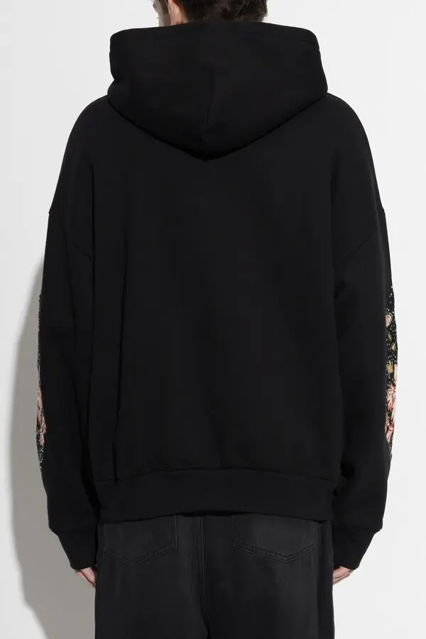 Amiri Sweatshirt With Colorful Embroidery And Shimmering Sequins