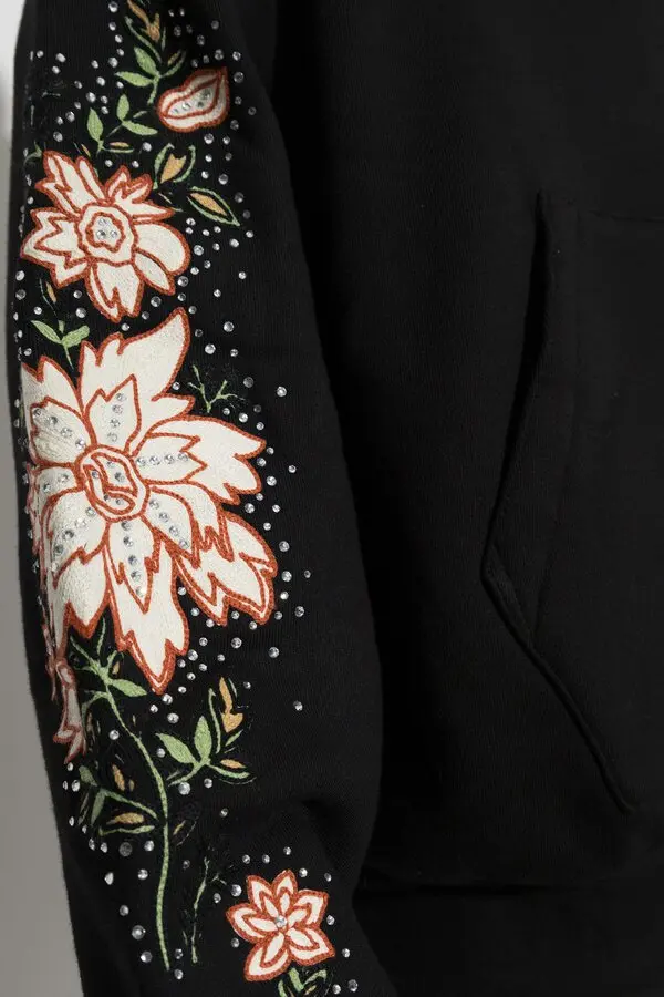 Amiri Sweatshirt With Colorful Embroidery And Shimmering Sequins
