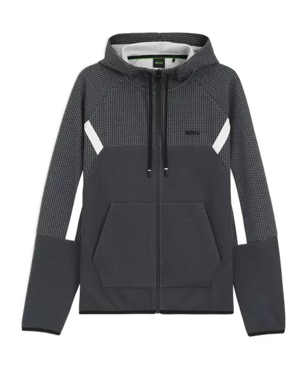 Hugo Boss Zip-up Hooded Sweatshirt