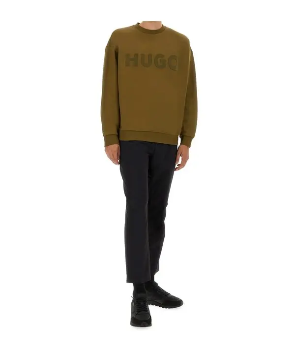 Hugo Boss Hugo Oversized-fit Crewneck Sweatshirt