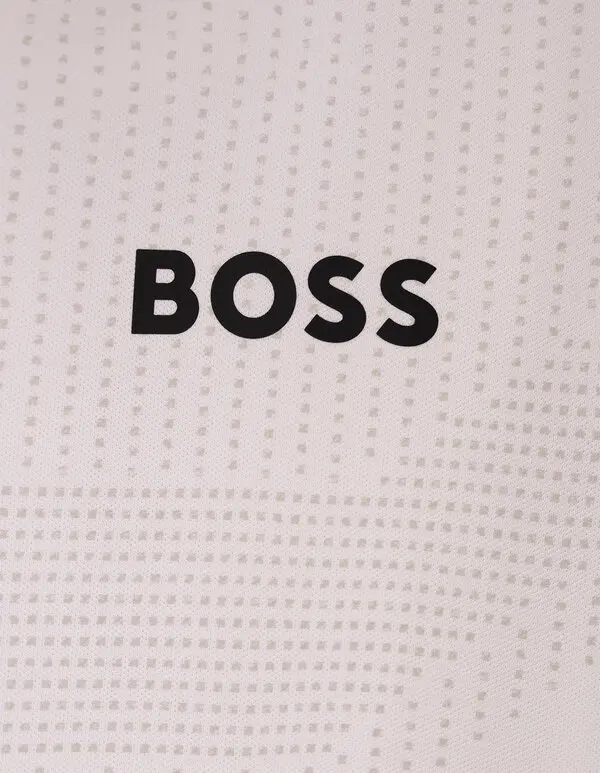 Hugo Boss Tee Tech Toc Slim Fit T-shirt - White