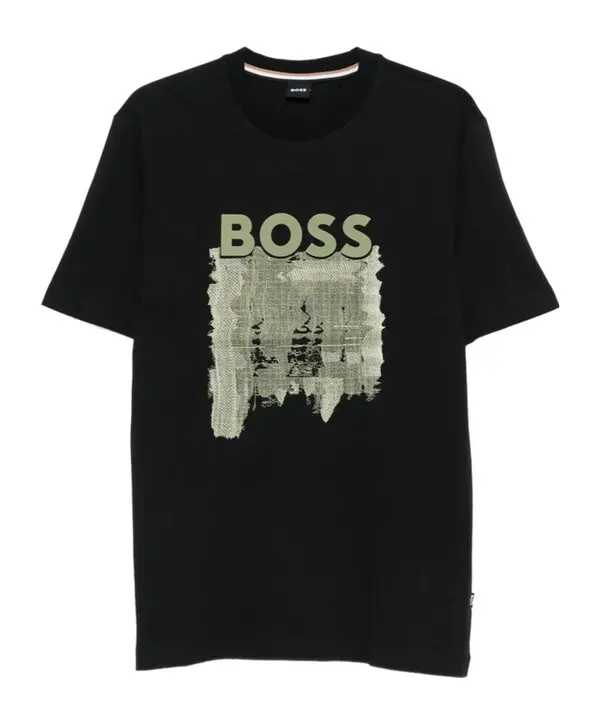 Hugo Boss Logo-print Graphic T-shirt