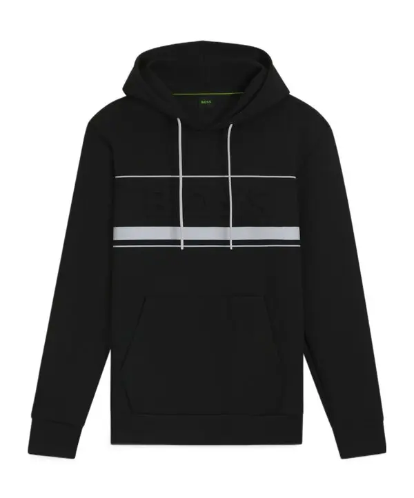 Hugo Boss Logo Panel Hoodie