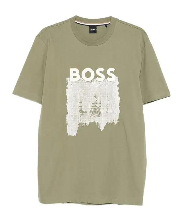 Hugo Boss Logo-print Cotton T-shirt