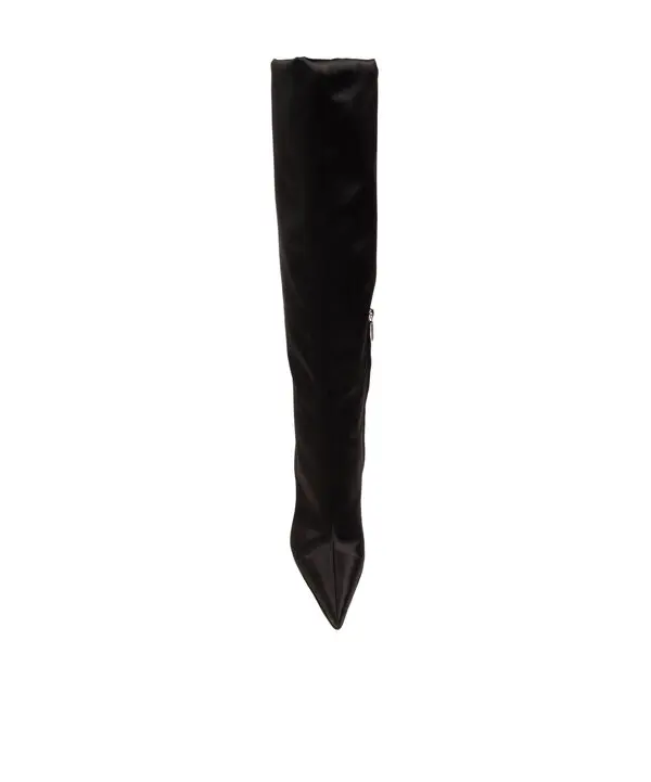 Dolce & Gabbana Dolce Gabbana Pointed Toe Satin Boots