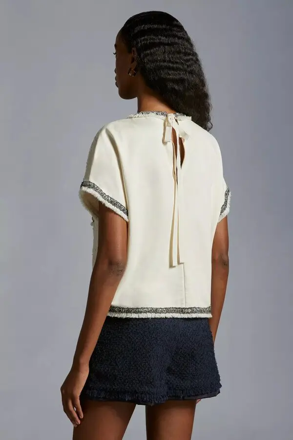 Moncler Tweed Blouse