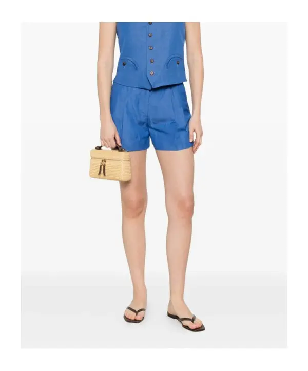 BLAZÉ MILANO Pleated Shorts