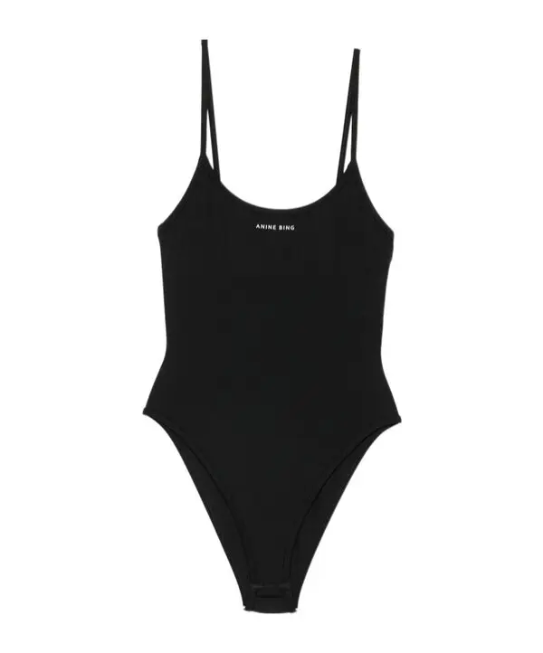 ANINE BING Sleeveless Bodysuit - Black