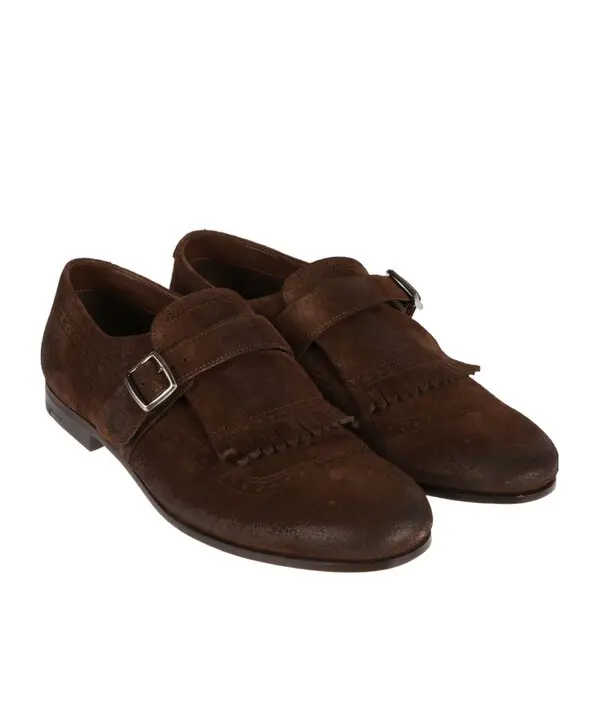 Church's Shanghai Buckled Monk Shoes - Brown