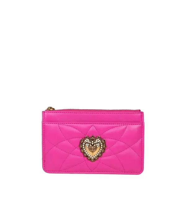 Dolce & Gabbana Dolce Gabbana Devotion Zipped Cardholder