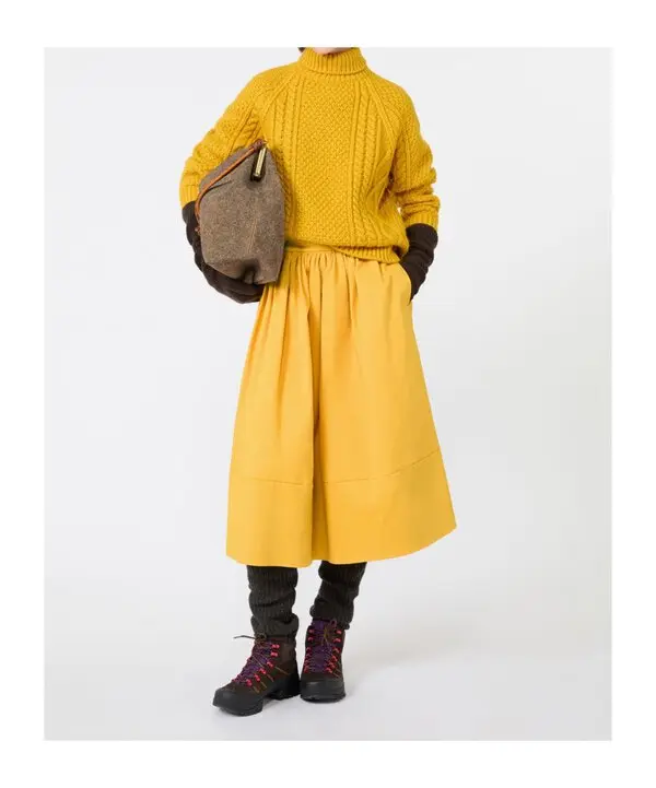 Max Mara Long-sleeved Sweater - Yellow