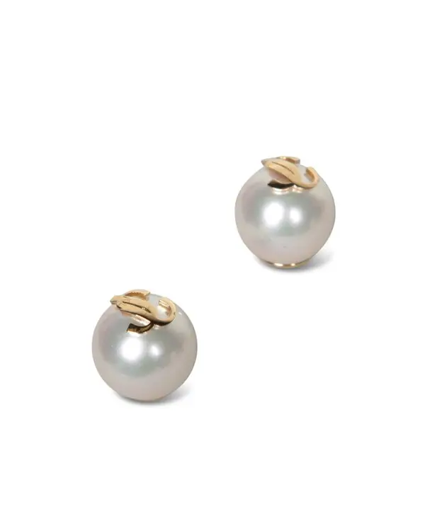 JIMMY CHOO Pearl Stud Earrings