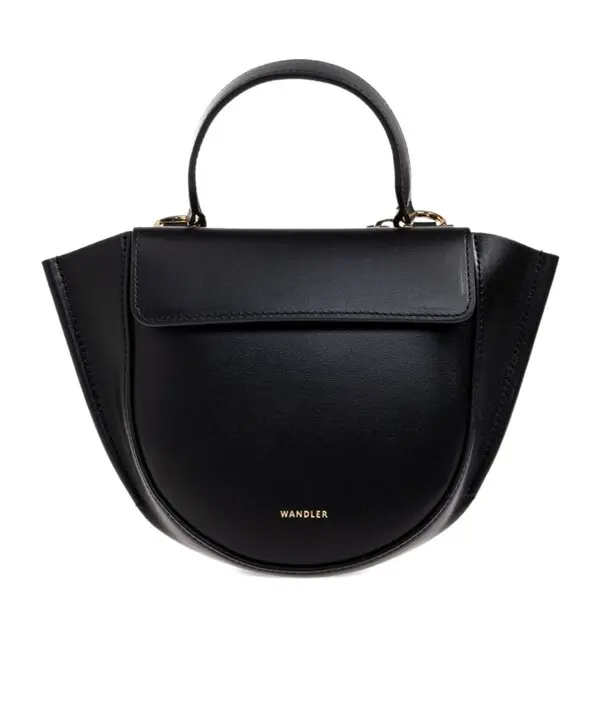 WANDLER Hortensia Logo Embossed Tote Bag