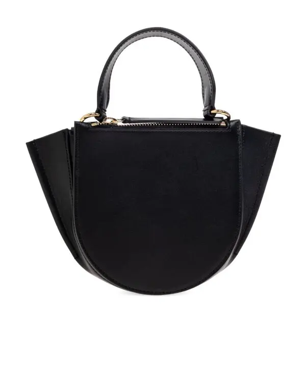 WANDLER Hortensia Logo Embossed Tote Bag