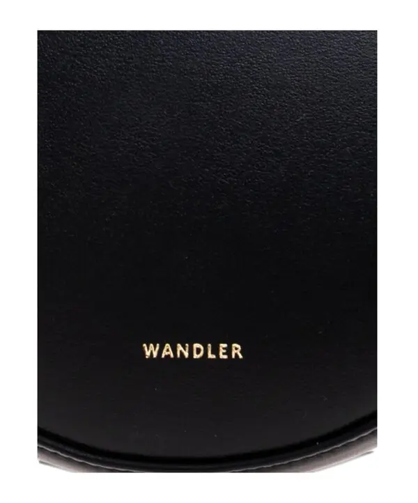 WANDLER Hortensia Logo Embossed Tote Bag