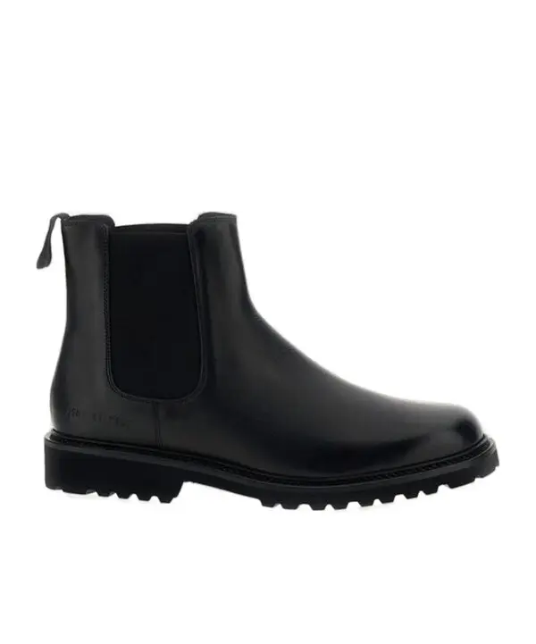 COMMON PROJECTS Round Toe Ankle Boots - Black