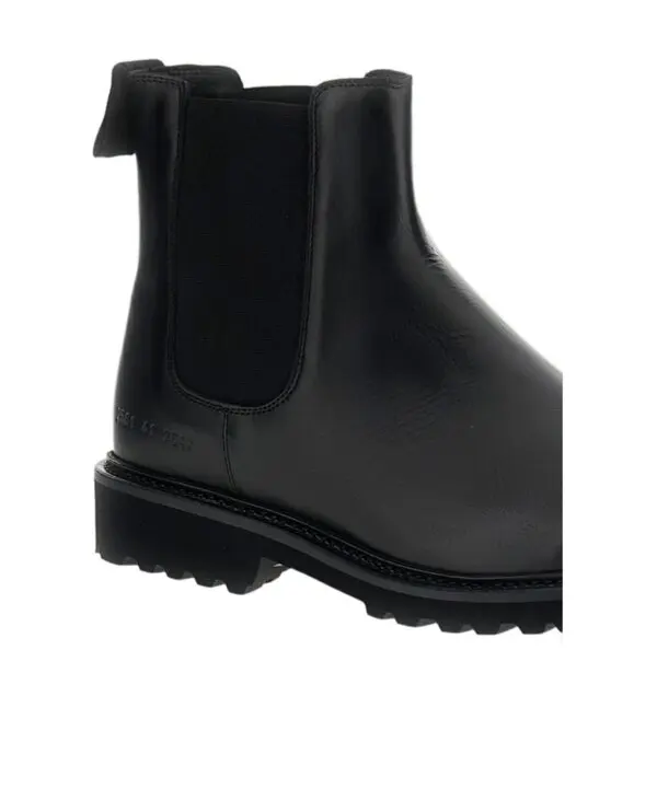 COMMON PROJECTS Round Toe Ankle Boots - Black