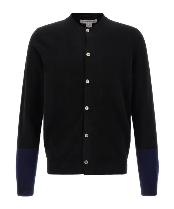 Comme Des Garçons Long-sleeve Knit Cardigan