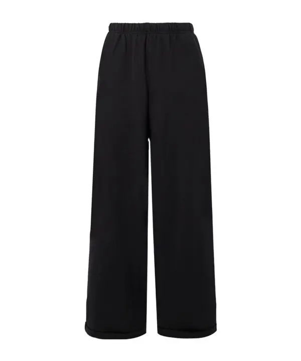 SKIMS High Waist Straight Sweatpants - Black