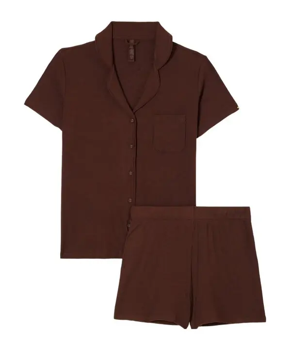 SKIMS Soft Lounge Ribbed Modal-blend Pajama Set